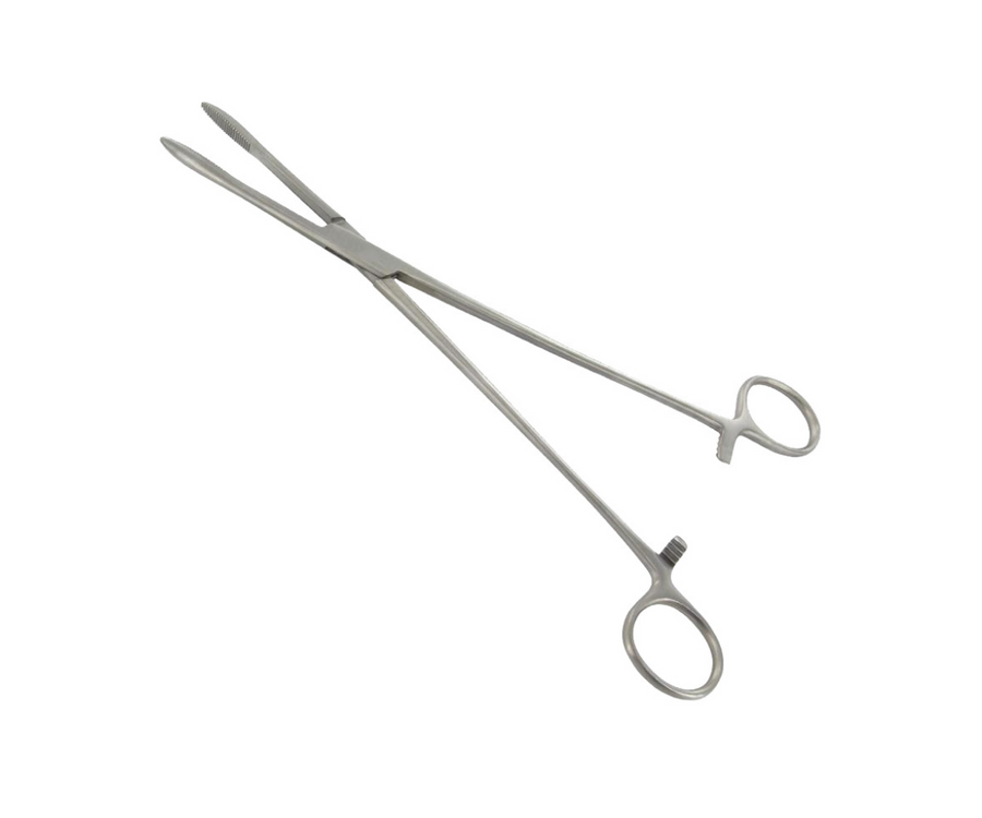 Maier Uterine Dressing Forceps - 25 cm