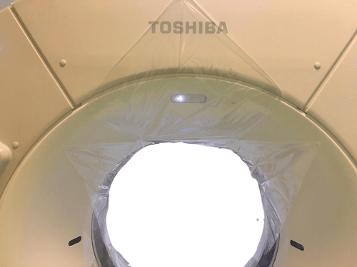 CT Scan Gantry Drape - Latex-Free