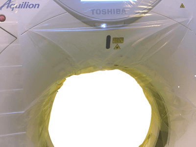 CT Scan Gantry Drape - Latex-Free